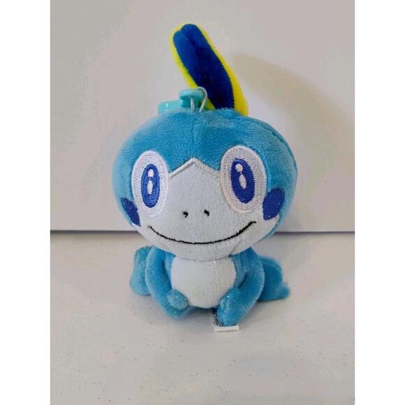 Nintendo | Other | Sobble Pokmon Plush Smiling 6 In With Clip | Poshmark